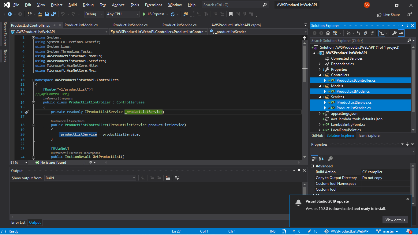 Criando um Serverless .NET Core Web API com AWS Lambda