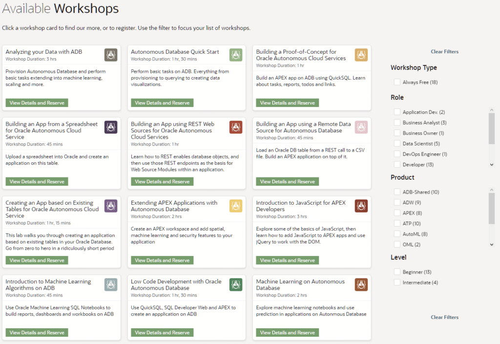 Você conhece o Oracle LiveLabs