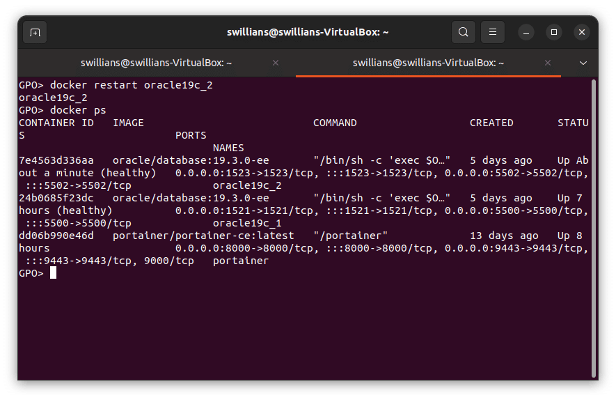Alterando a porta 1521 do Oracle 19c