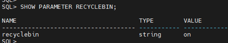 Compreendendo o Recycle bin: Habilitando, Desabilitando e Gerenciando Objetos de Banco de Dados ...